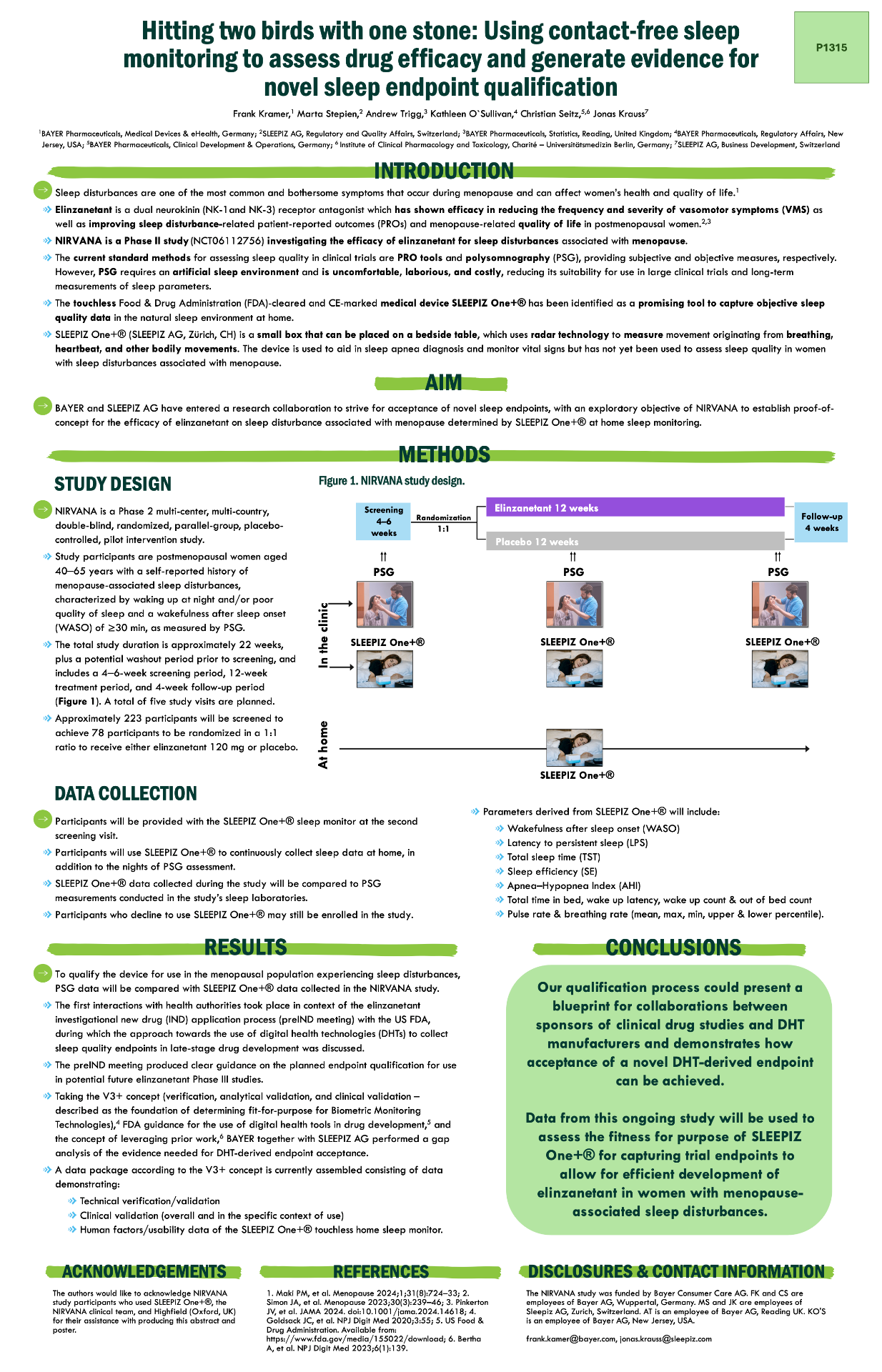 Sleepiz for Clinical Trials & Pharma Research